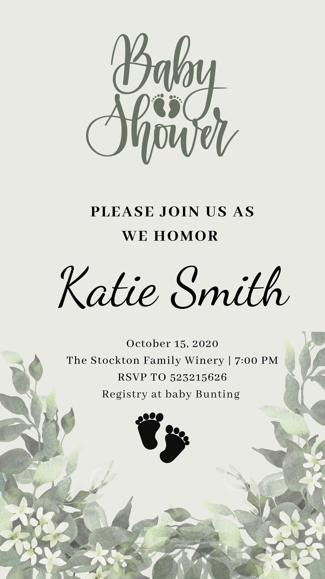 Unisex Baby Shower Invitation - Etsy