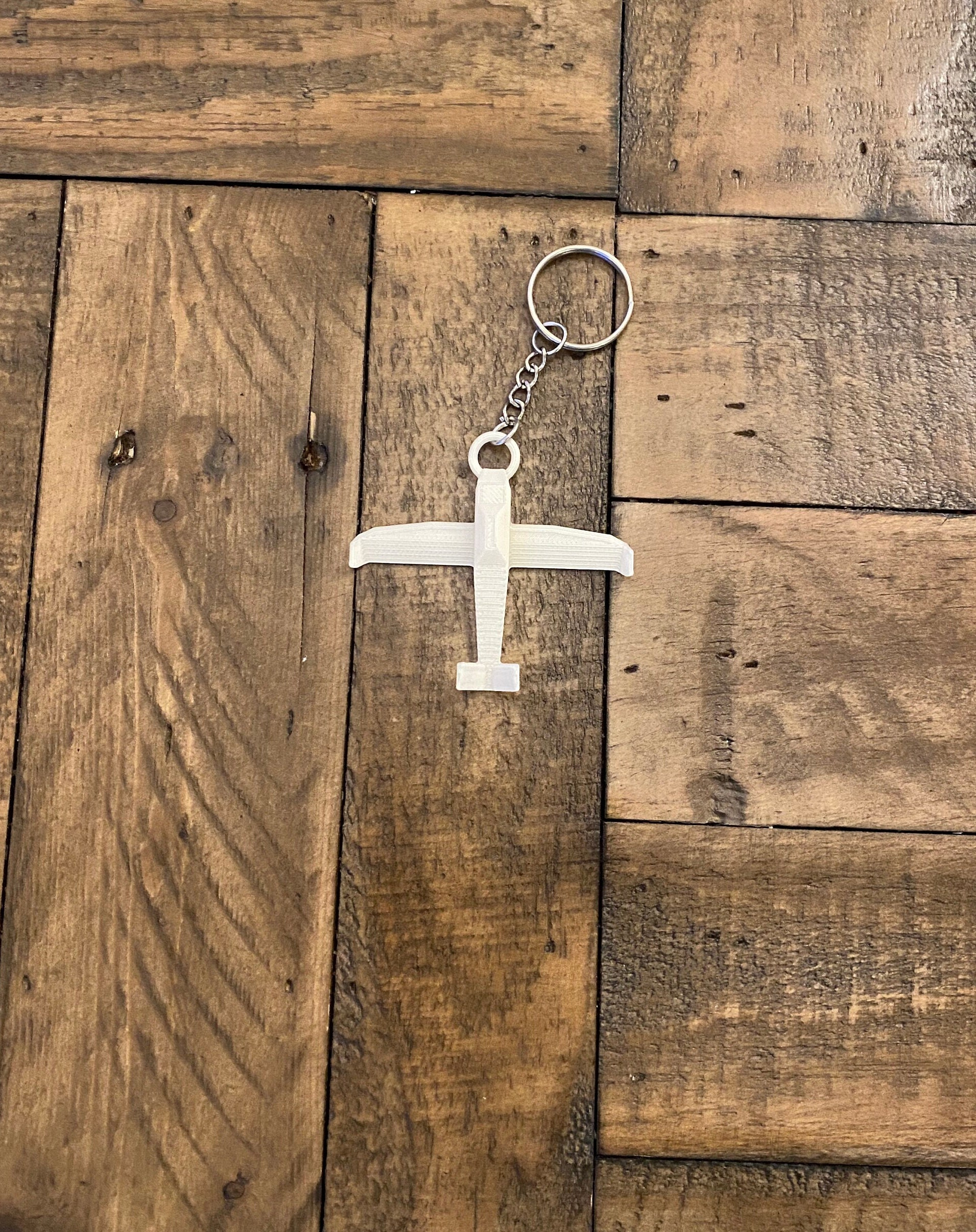 3D Printed Airplane Keychain - Etsy