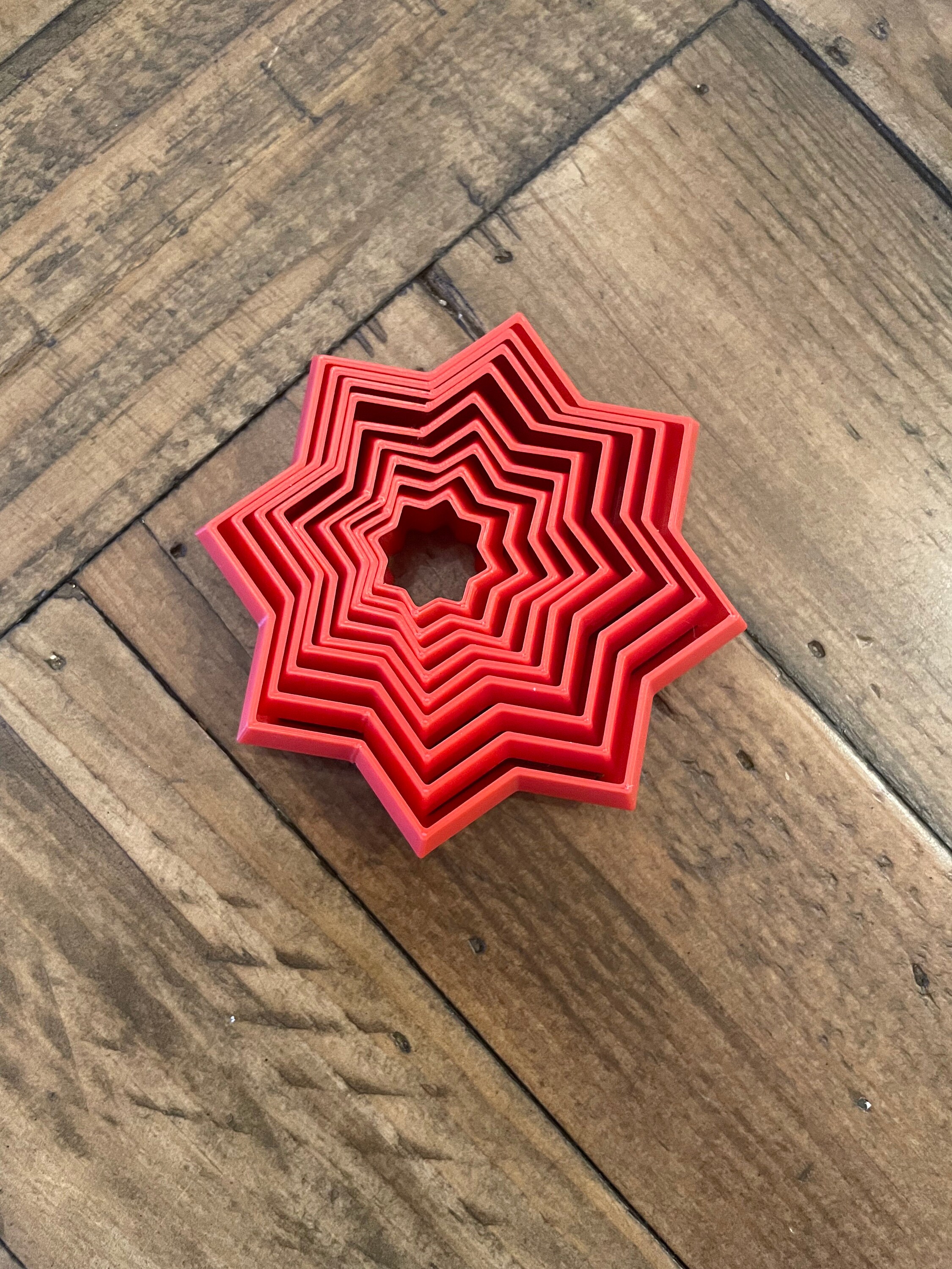 3D Printed Fidget Star - Etsy