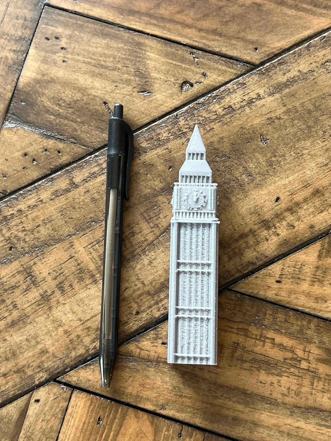 3d Model of Big Ben Mini - Etsy