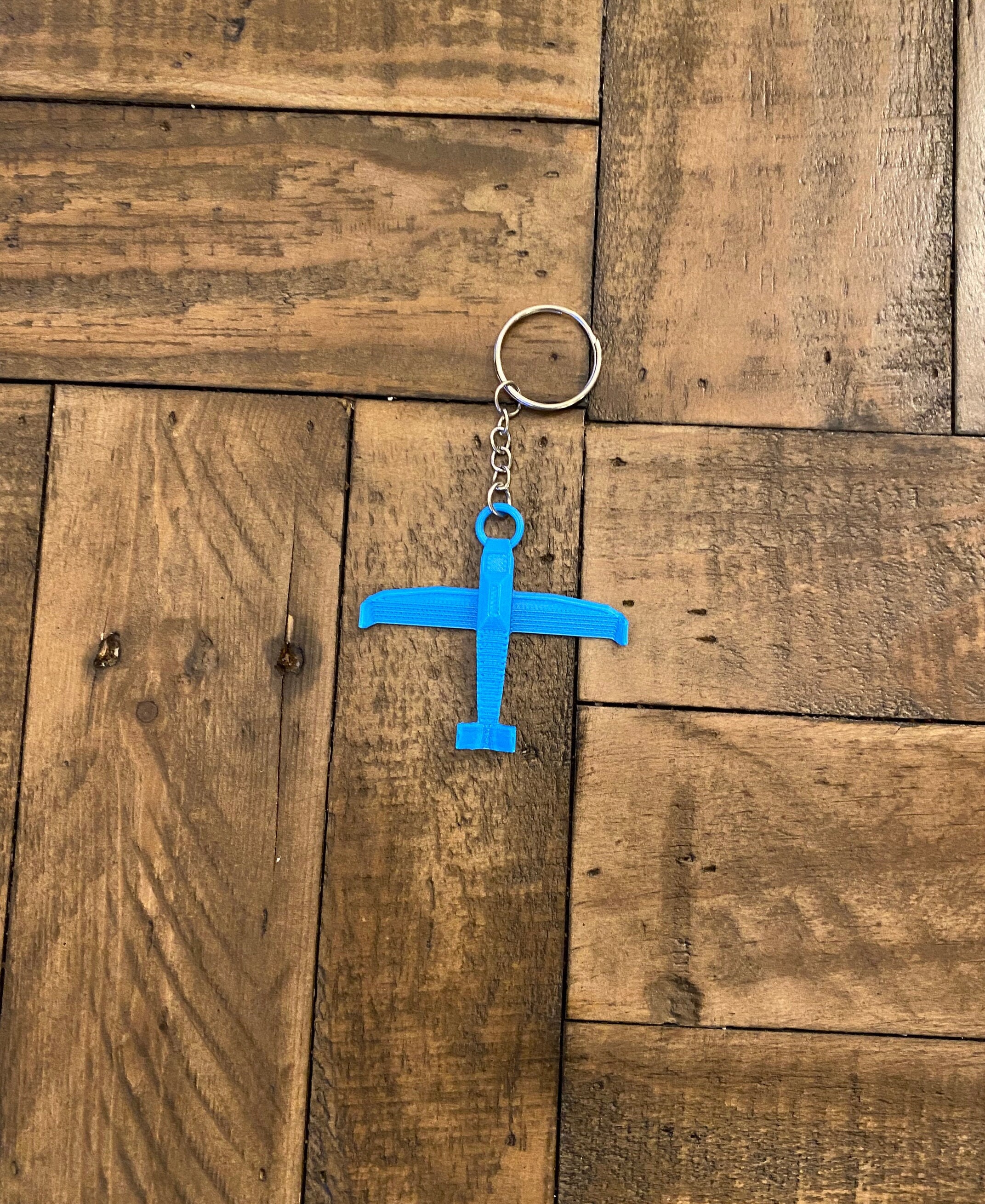 3D Printed Airplane Keychain - Etsy