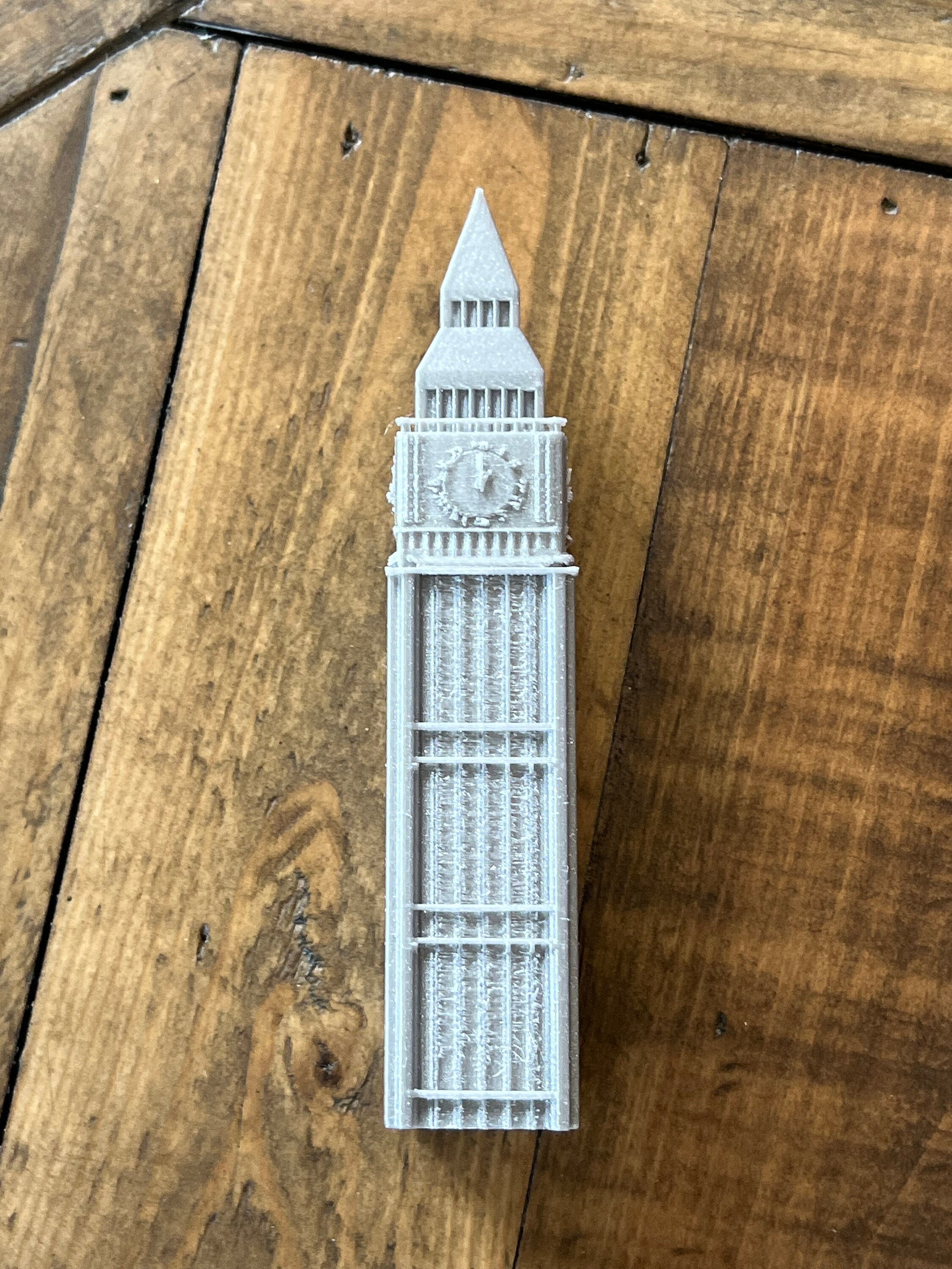 3d Model of Big Ben Mini - Etsy