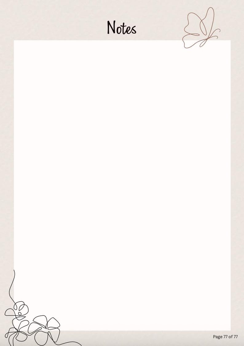 2026 Beige Neutral Simple Aesthetic Monthly Calendar - Etsy