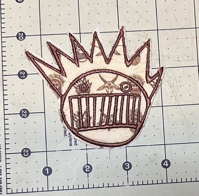 Boognish Iron on Applique God Ween Satan Patch - Etsy