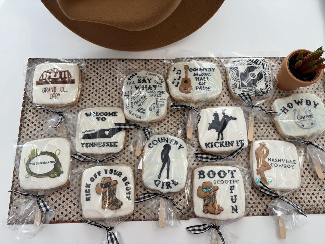 Nashville Cookies: Tennessee Souvenir Gift Set - Etsy