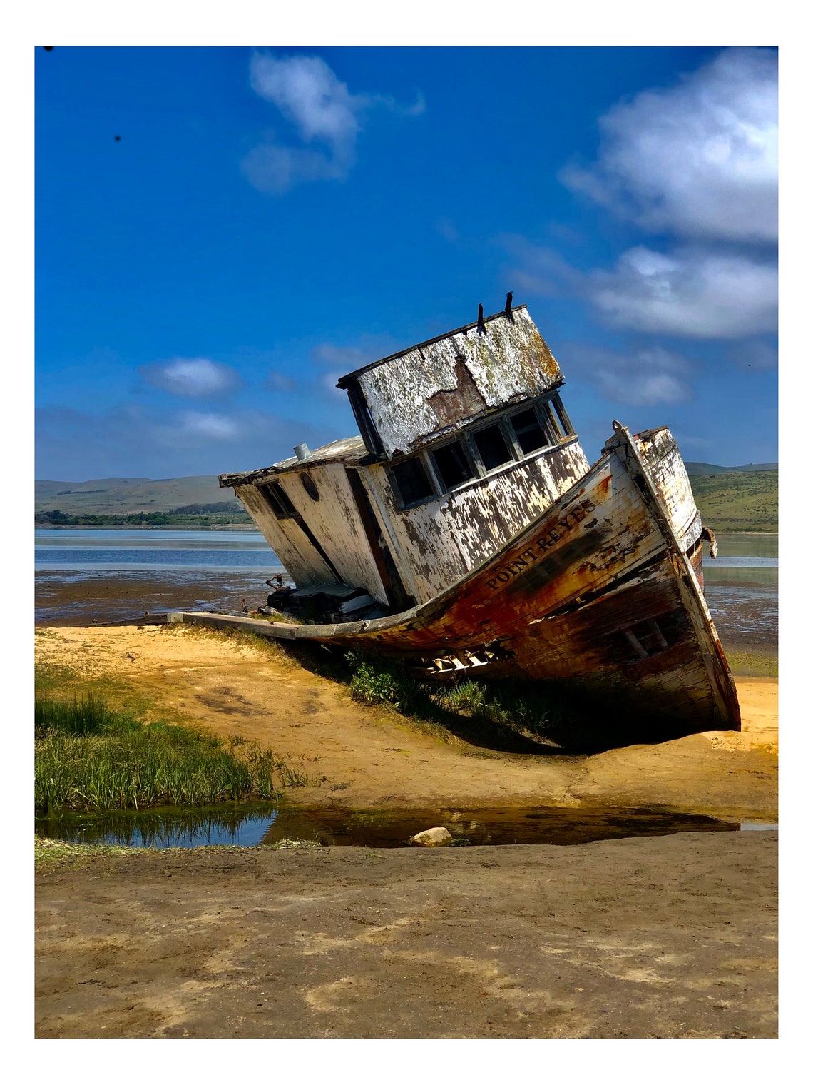 Point Reyes Fishing Boat Run Aground - Photo, Art - Etsy