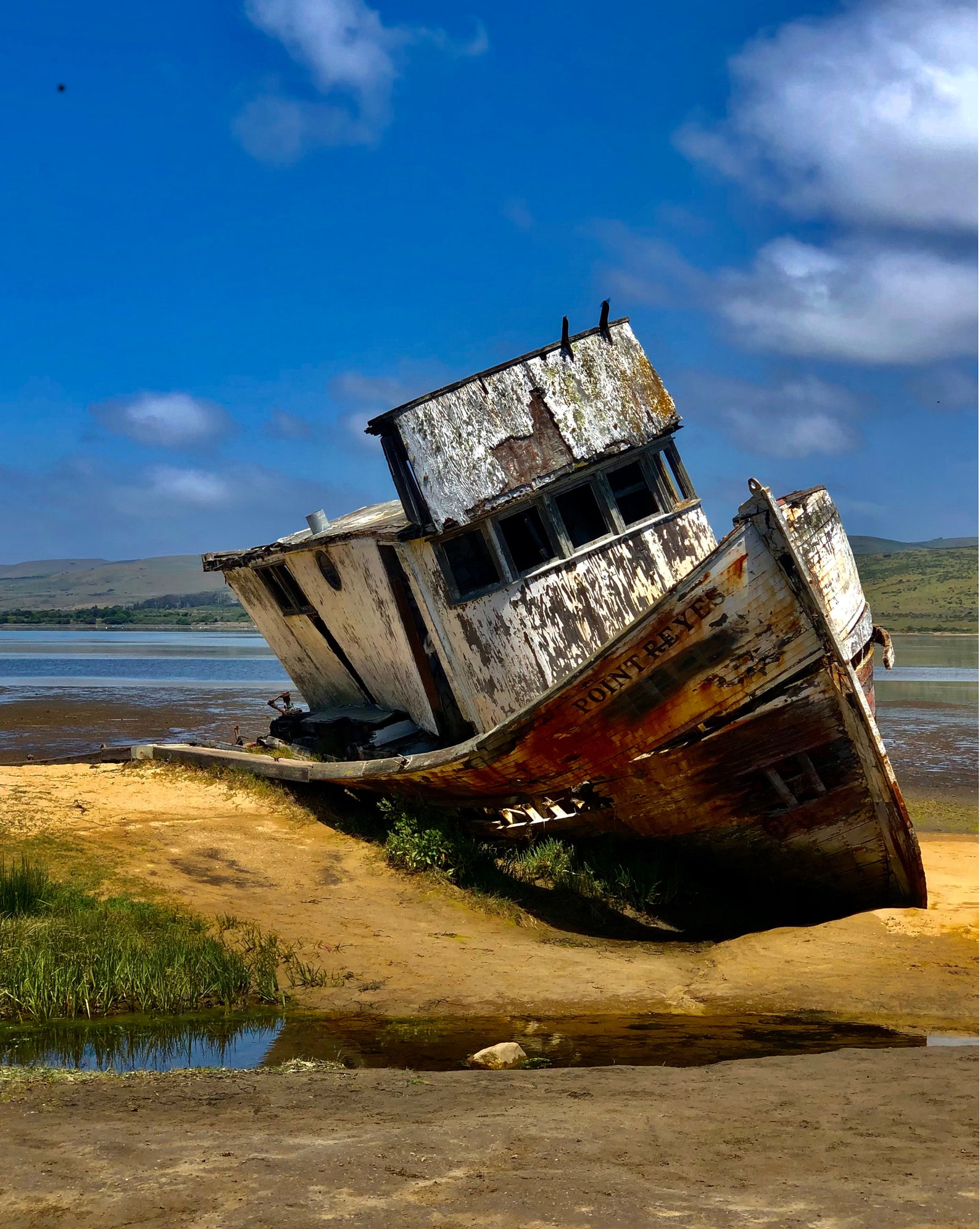 Point Reyes Fishing Boat Run Aground - Photo, Art - Etsy
