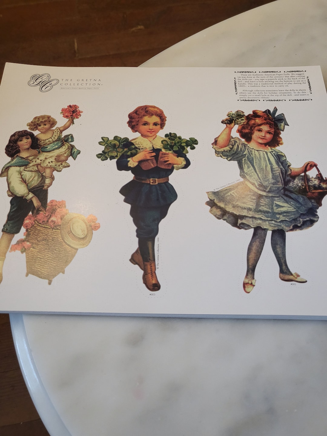 The Gretna Collection Series 1 Paper Dolls - Etsy