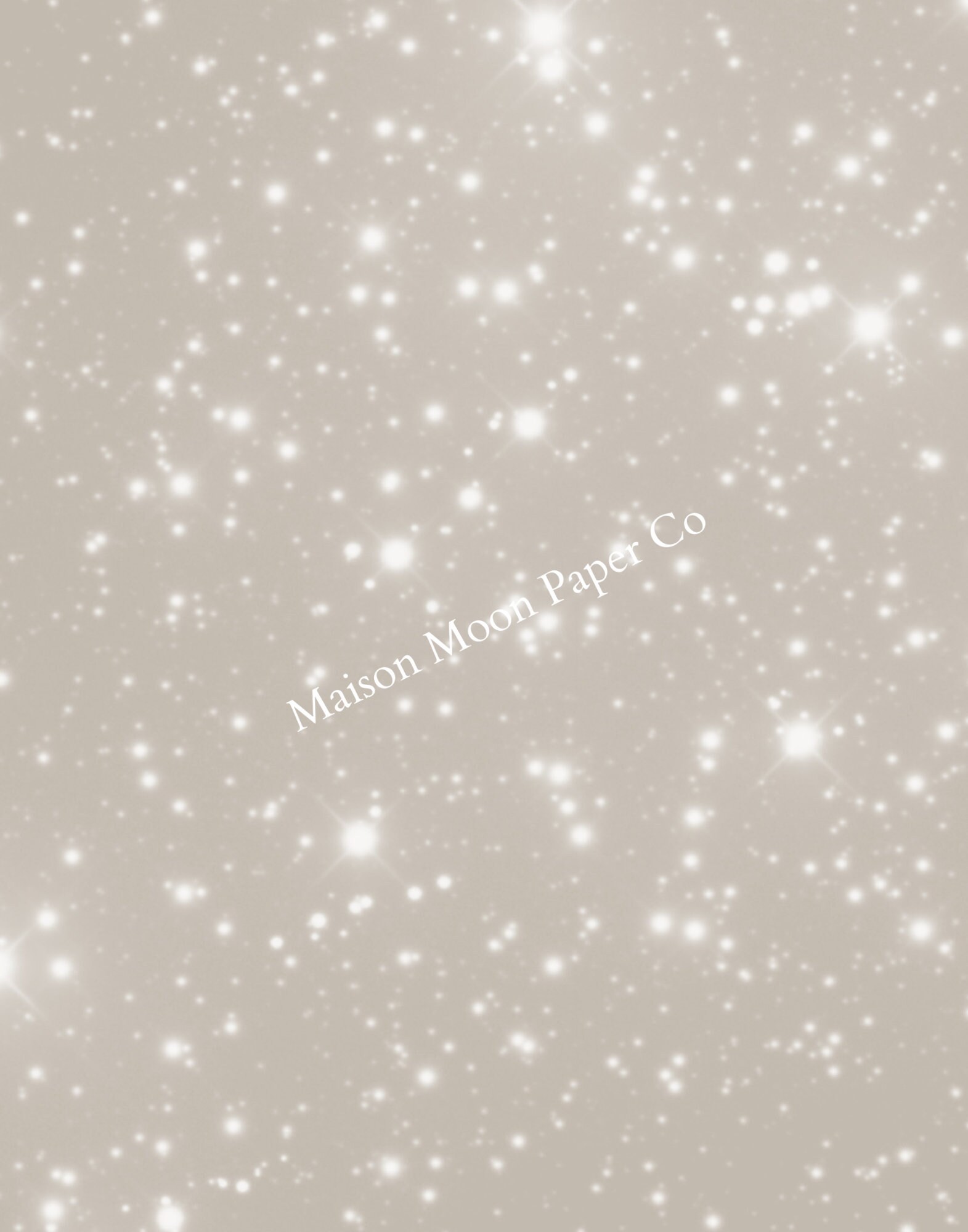 Grey Gray White Celestial Stars Galaxy Wall Art Nursery Digital Print ...