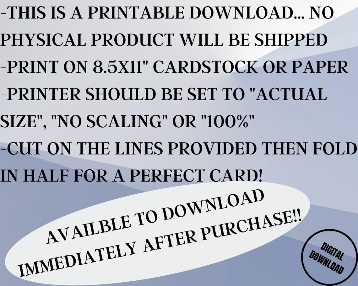 Printable Gothic Birthday Card, Printable Birthday Card Humor, Digital ...