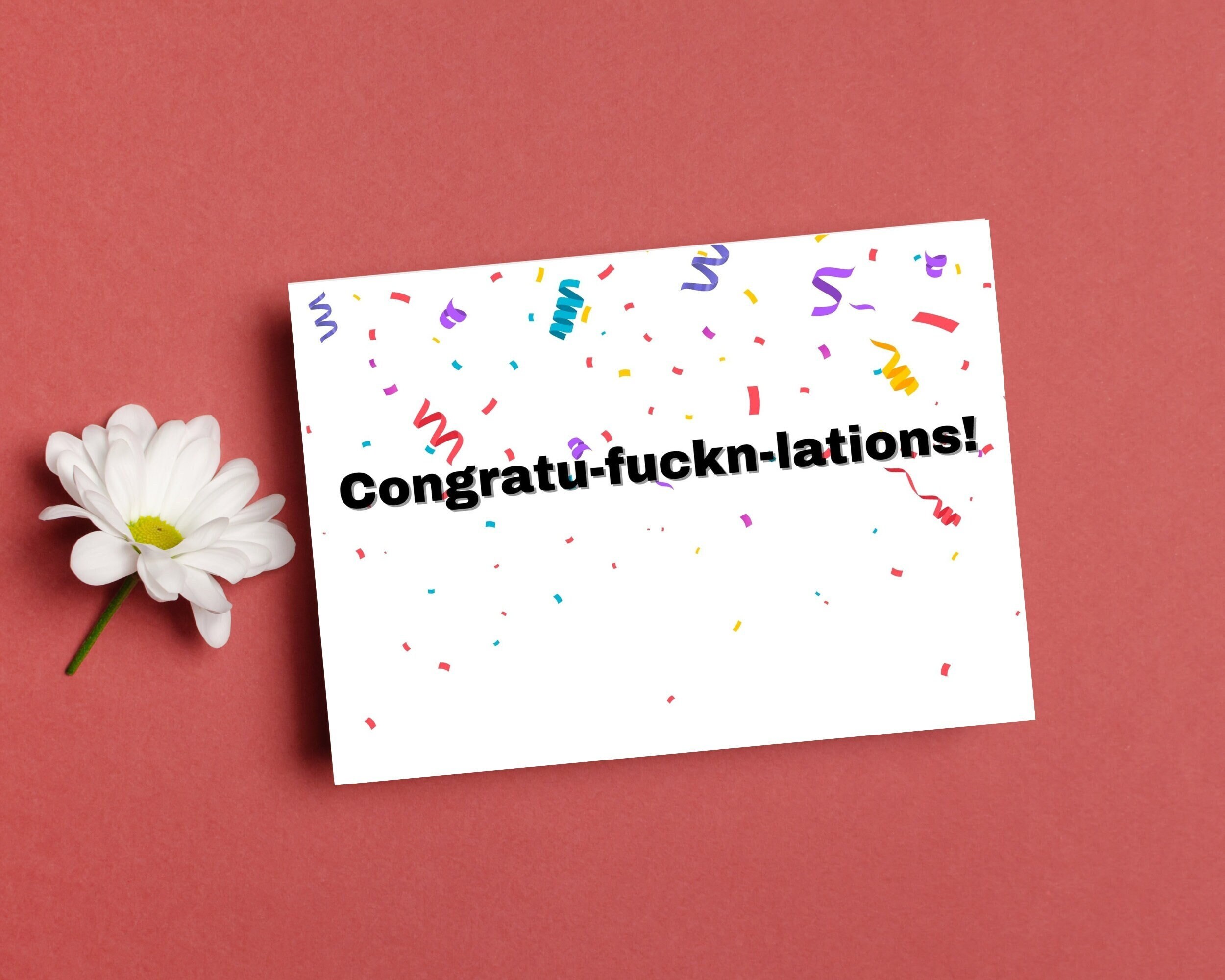 Printable Congratulations Card, Printable Congratulations Card Funny ...