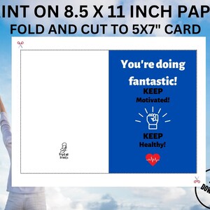 Encouragement Card, Printable Motivation Card, Download, Digital ...