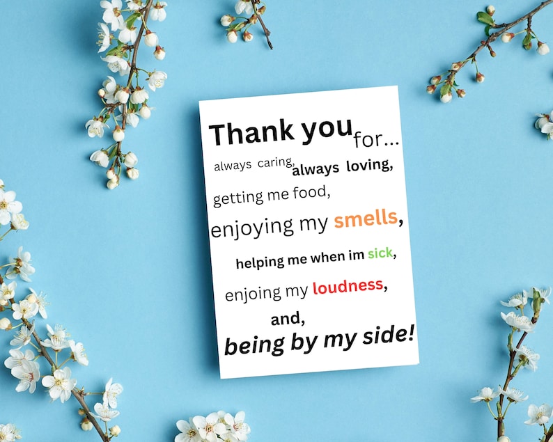 Printable Thank You Card, Digital Thank You Card, 5x7 Greeting Card - Etsy