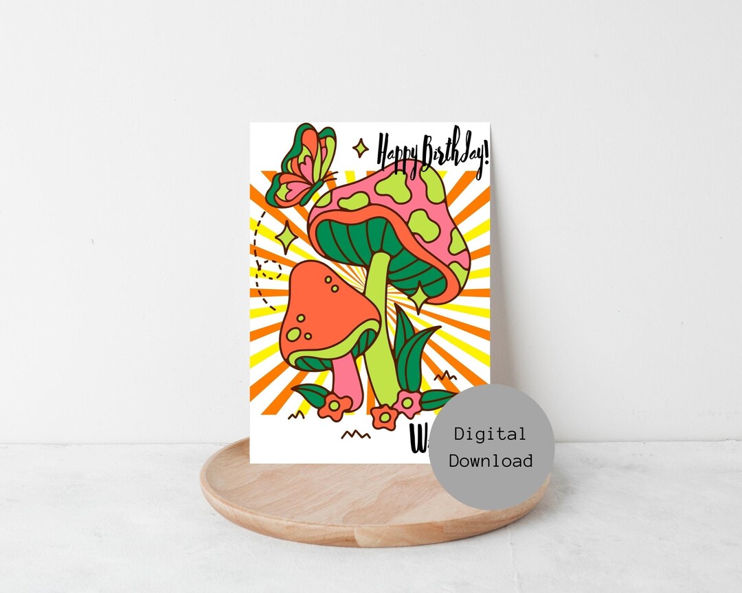 Printable Birthday Card, Printable Cool Birthday Card Funny, Digital ...