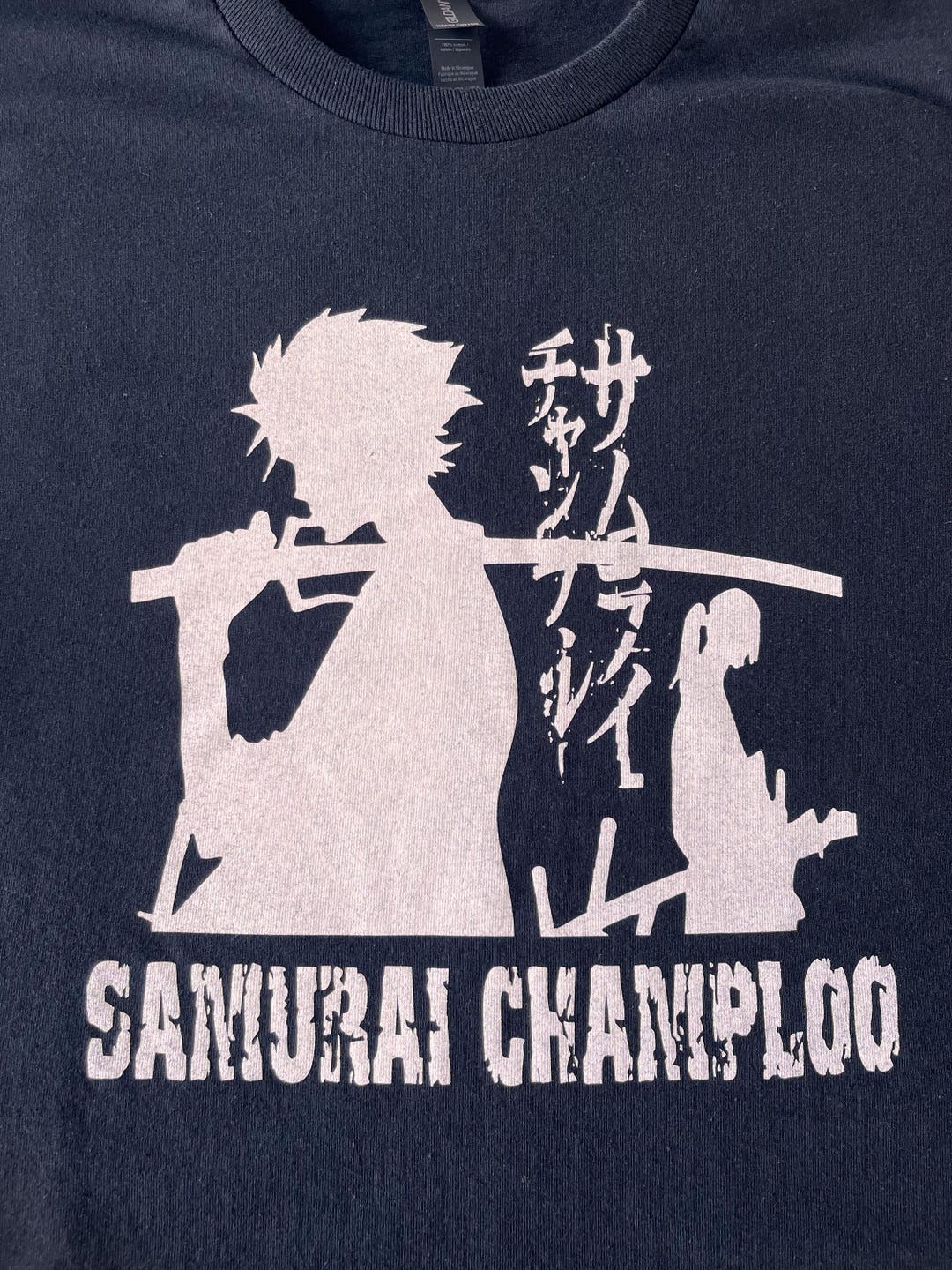 Samurai Champloo Shirt: Hand-screened Anime Tee - Etsy