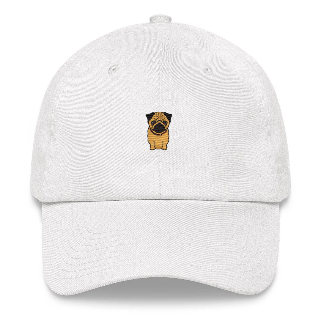 Pug Embroidered Hat for Dog Mom & Dad: Unique Pet Lover Gift - Etsy