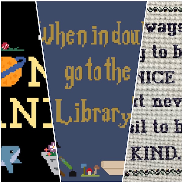 Geeky Cross Stitch - Etsy