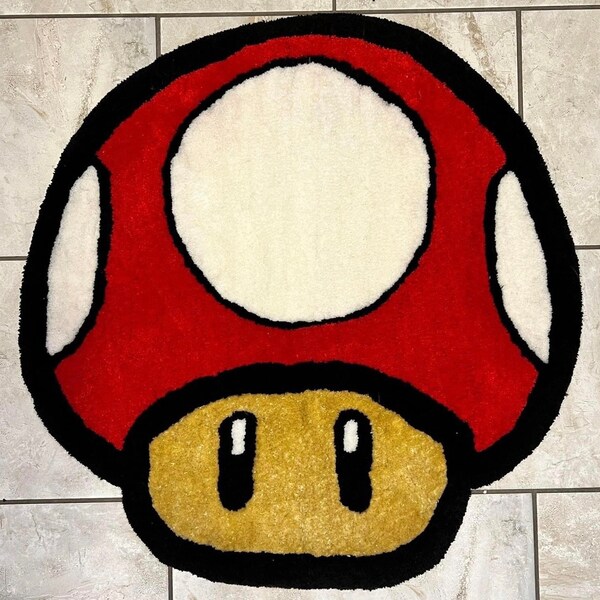 Mario Tuft Rug - Etsy