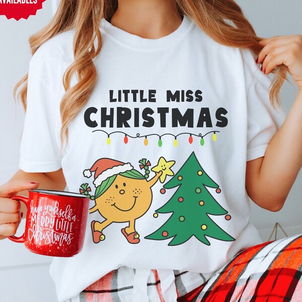 Christmas Little Miss Shirt - Etsy
