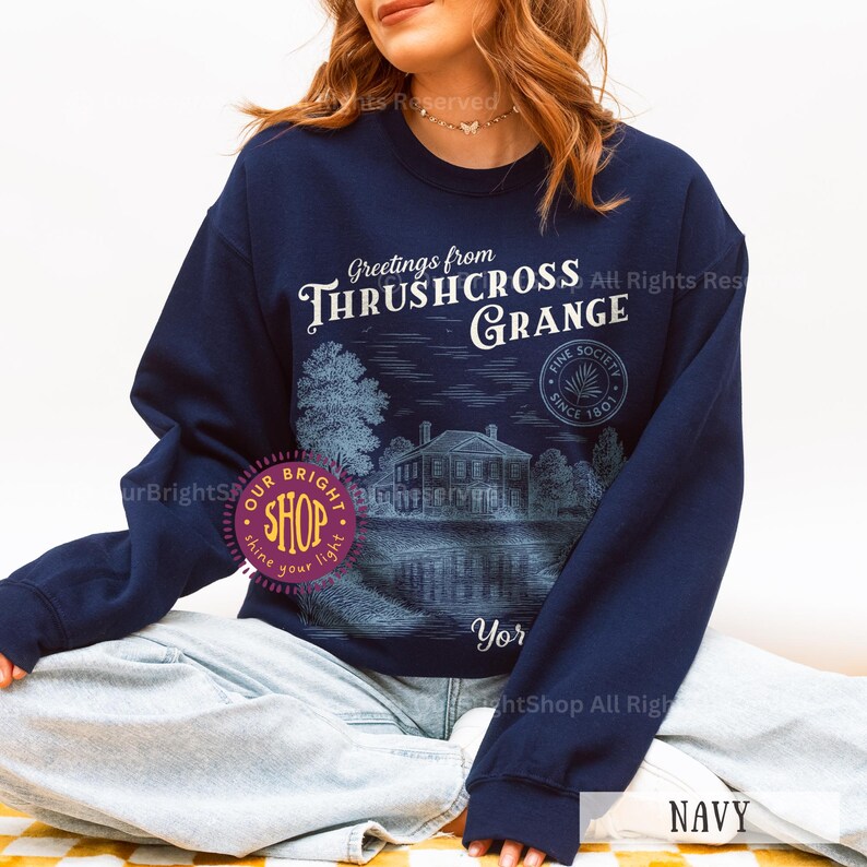 Greetings From Thrushcross Grange Sweatshirt | Wuthering Heights ...