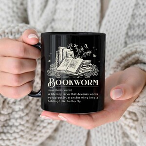 Bookworm Definition Mug for Book Lover Gift for Bibliophile ...