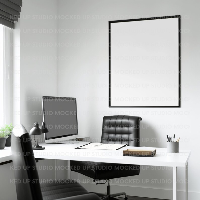 Frame Mockup Bundle, Mockup Frame, Frame Mock Up, Office Mockup ...