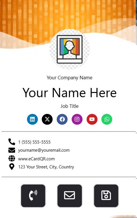 Customizable Digital Business Card With NFC and QR Code – Elegant and ...
