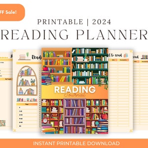 Digital Reading Journal, Printable Reading Log, Book Tracker, Reading ...