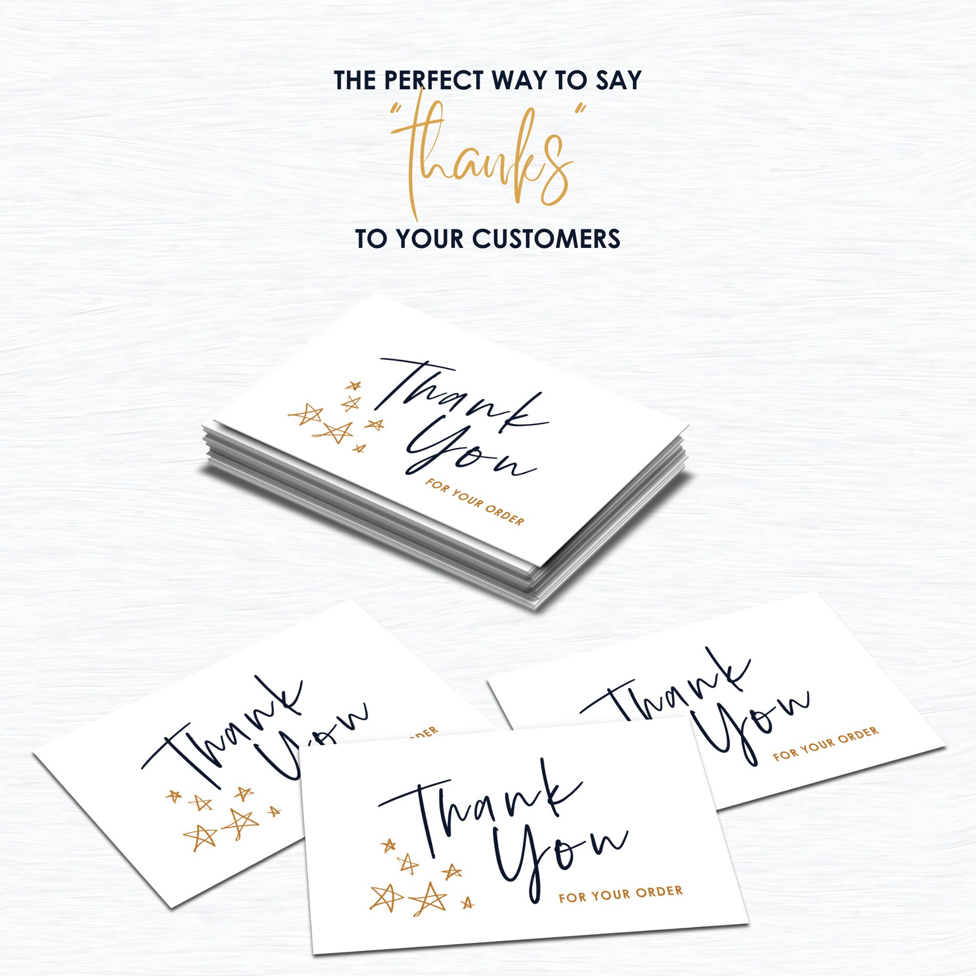 Thank You Printable Card, Instant Download PDF, Card Template, Simple ...