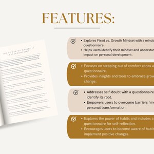 Transformational Coach Workbook Template Life Coach Transformation Worksheets Transformative ...