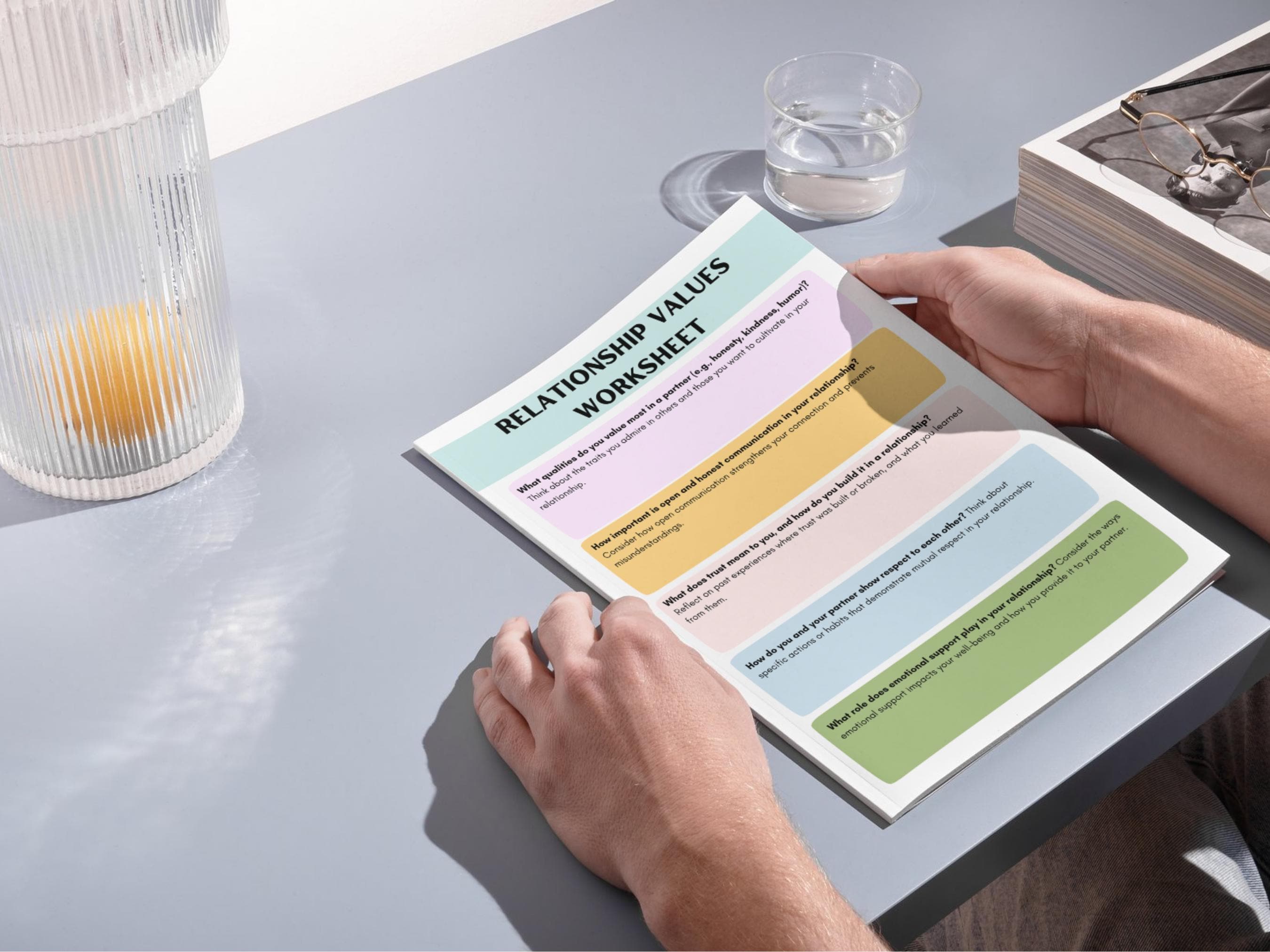 Couples Therapy Worksheet Bundle: Relationship Counseling Tools - Etsy