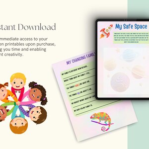 Coping With Divorce Worksheets for Kids Therapy Worksheet Kids Therapy ...