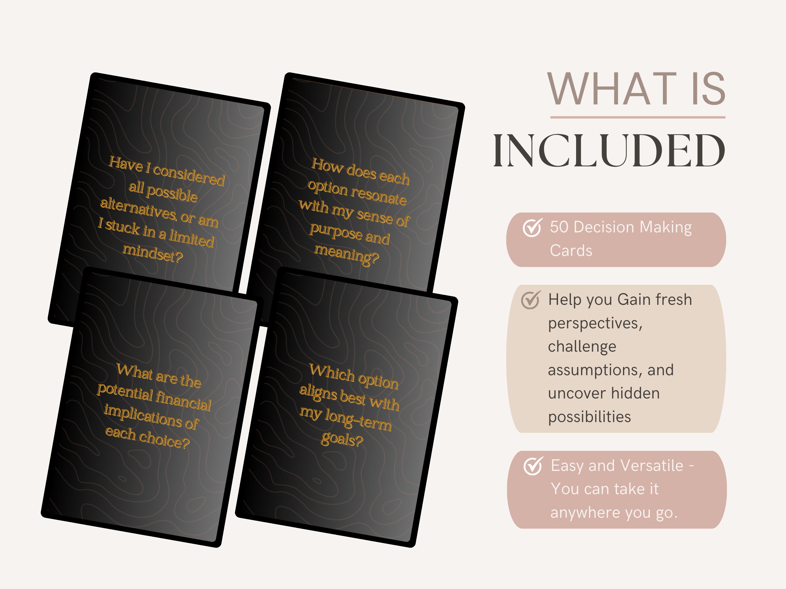 Decision Making Cards Problem Solving Strategy Choice Cards Making ...