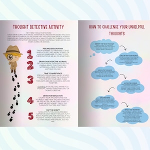 Kids Therapy Worksheets Bundle | Worksheets for Children | Therapeutic ...