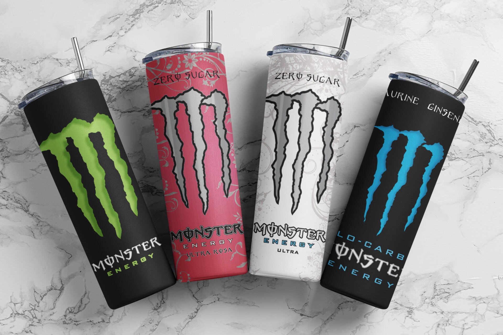 Monster Energy Stencil