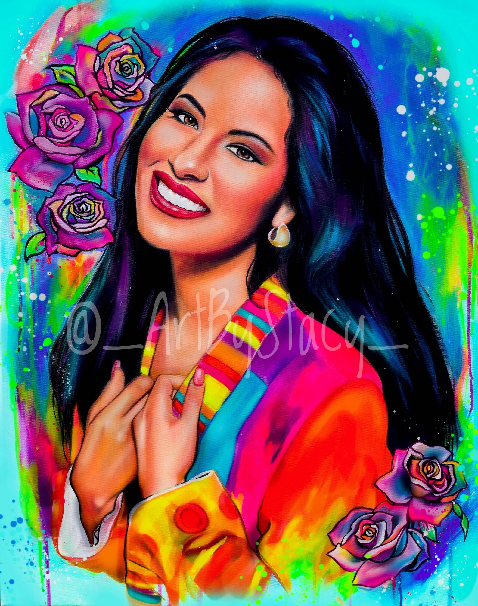 Selena Q Poster Print Wall Decor - Etsy