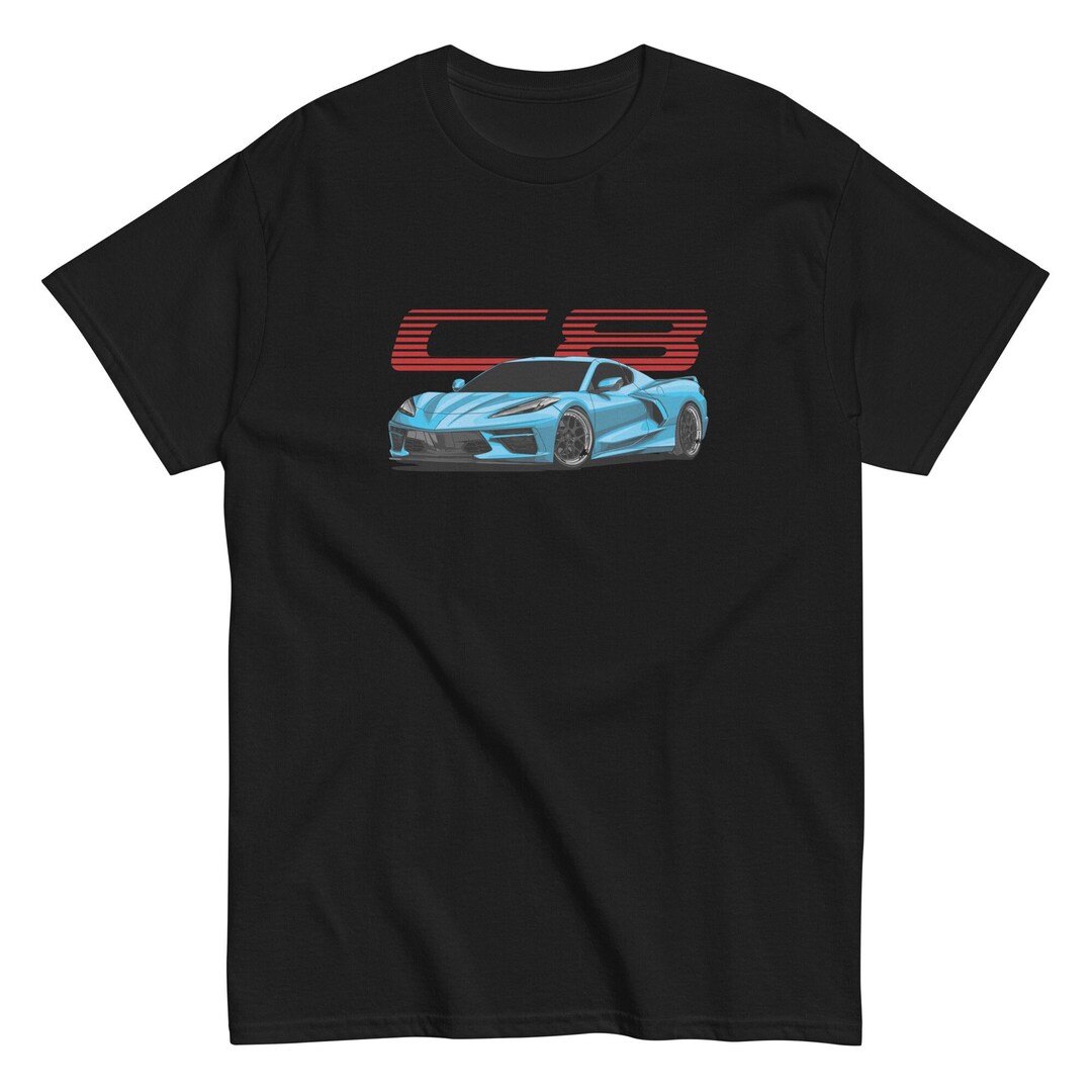 Corvette C8 2023 Blue - Etsy