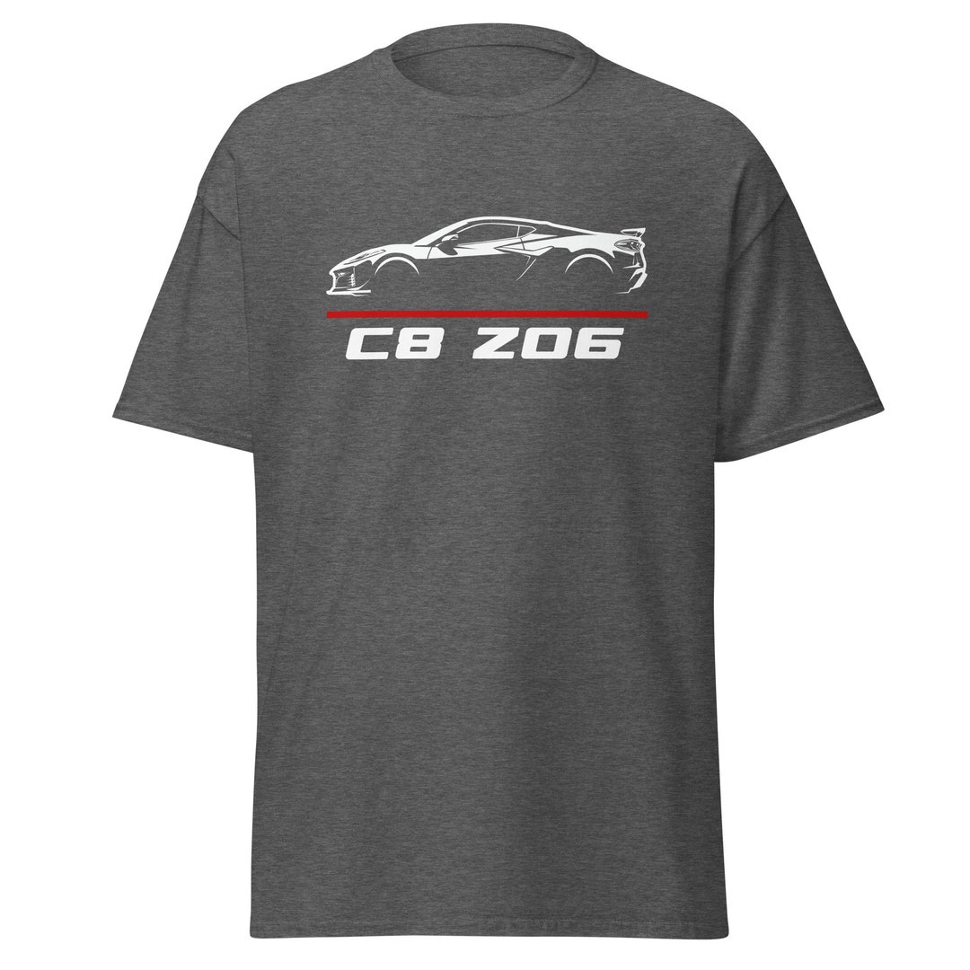 Premium T-shirt for Corvette C8 Z06 Car Enthusiast Grandpa Dad Mom Son ...