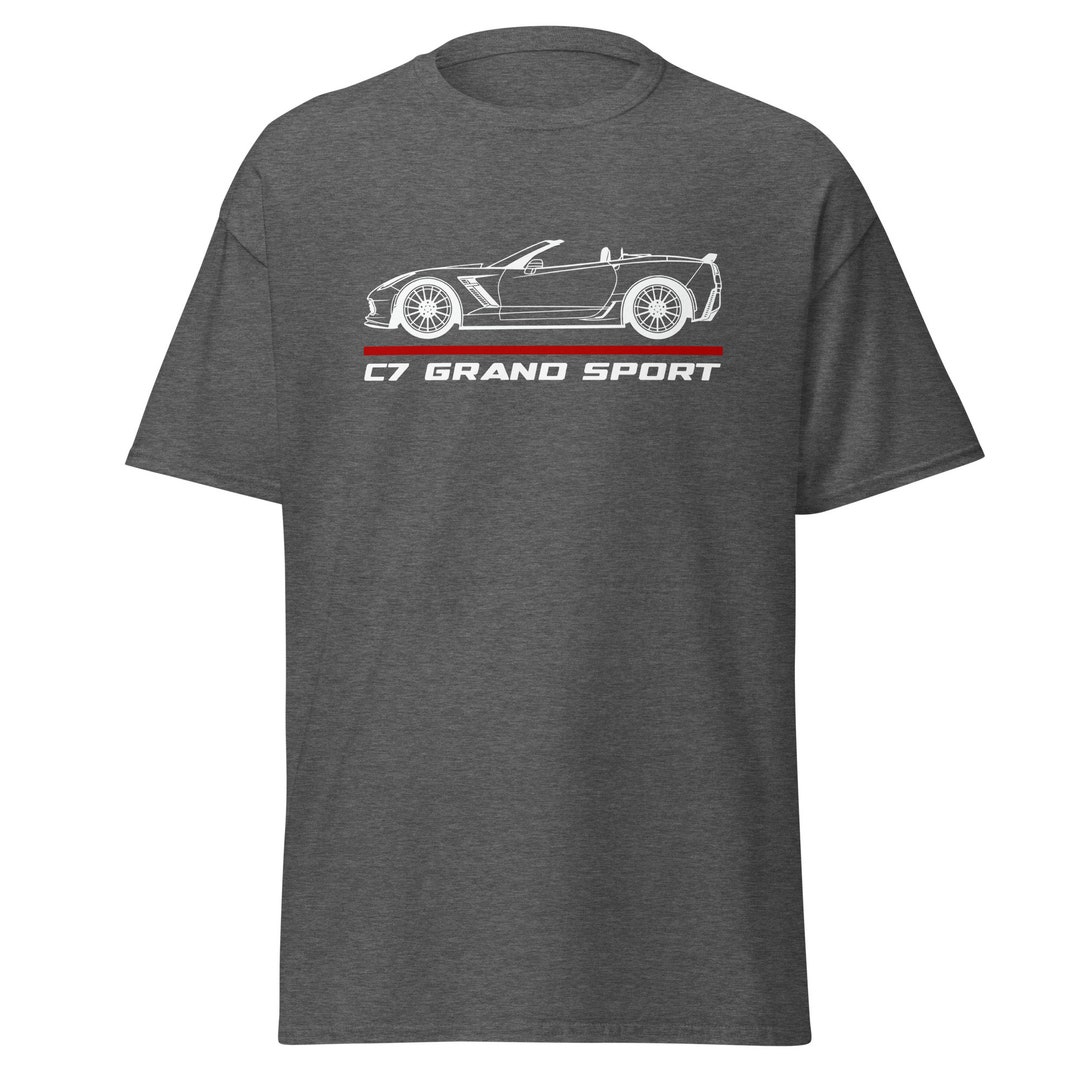 Premium T-shirt for C7 Grand Sport Convertible Car Enthusiast Grandpa ...