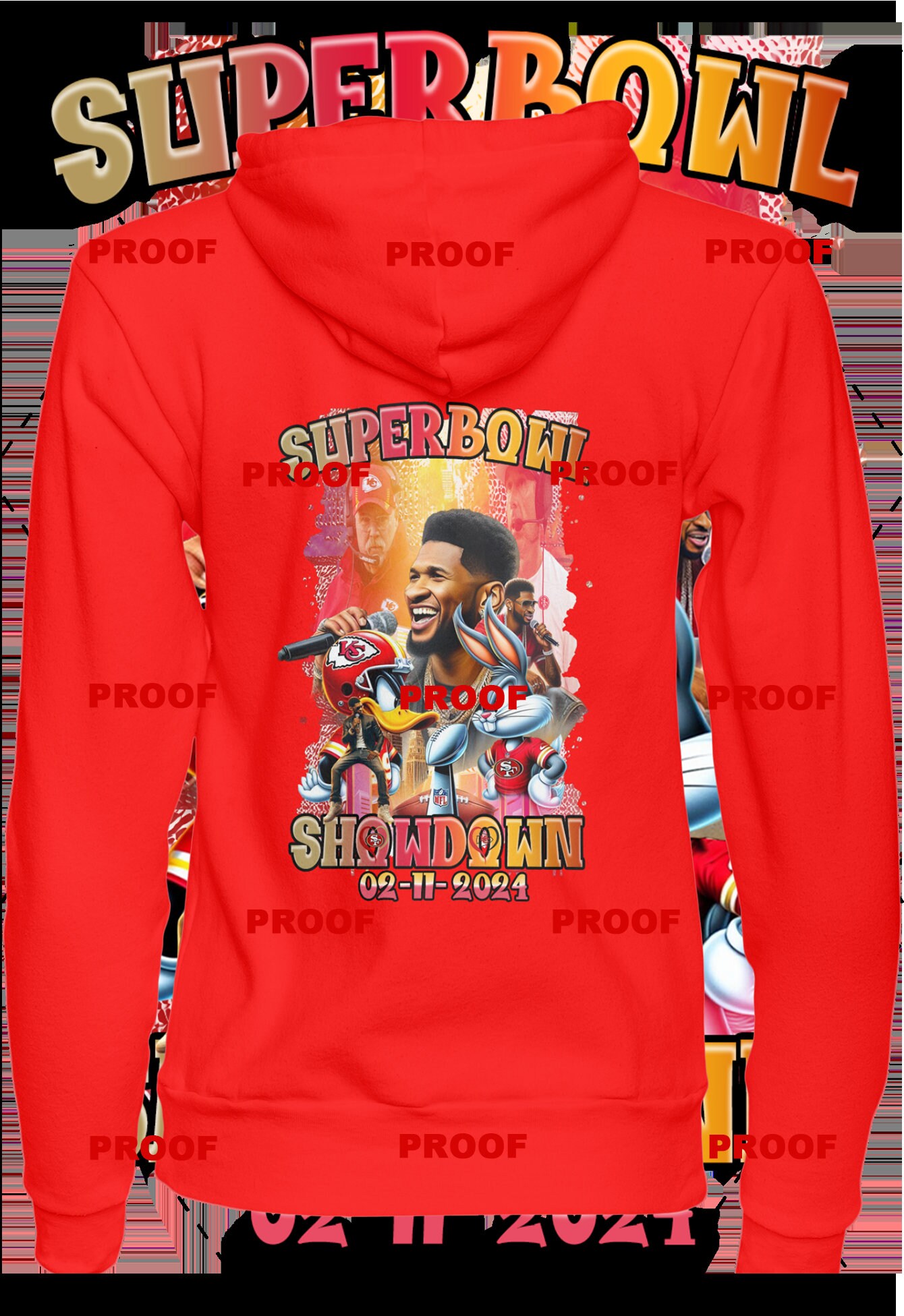 Superbowl LVII 2024 Super Bowl Showdown - Etsy