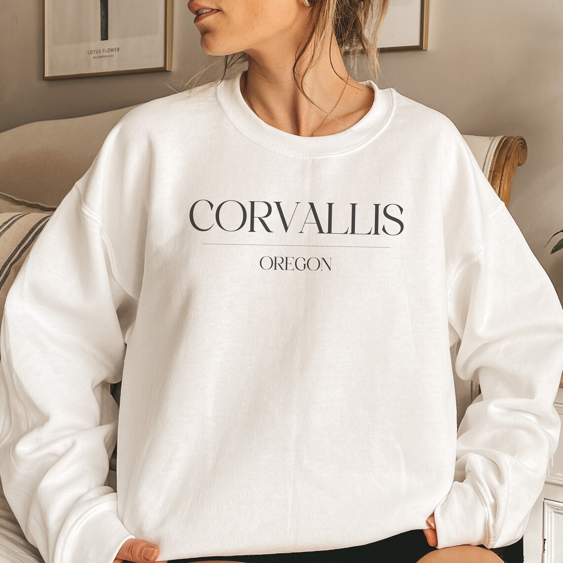 Oregon State University Sweatshirt // Corvallis Oregon Crewneck // OSU ...