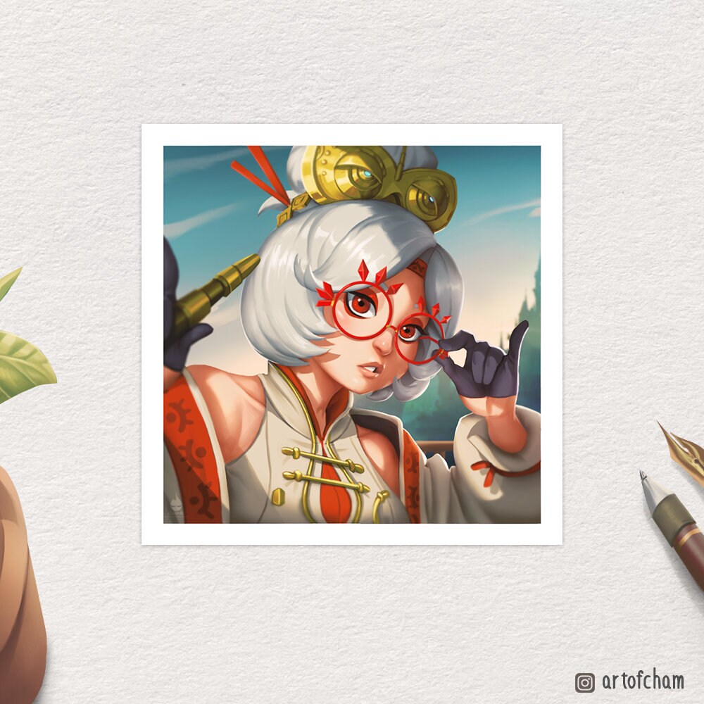 Anime Legend of Zelda TOTK Square Art Print , Anime Small Print, Anime ...