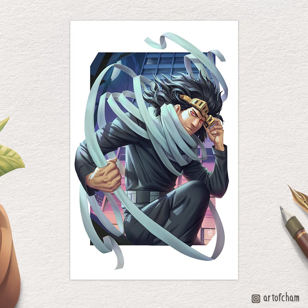 Anime Pro Hero, BNHA Art Print , Anime Art Print, Class 1A, Anime Small ...