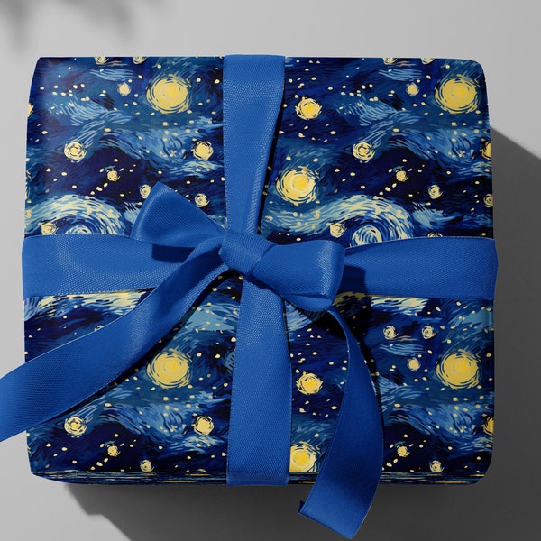 Starry Night Paper - Etsy