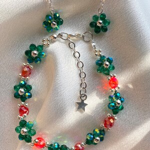 Christmas Joy Bracelet and Earrings Jewelry Set Mothers Day Gift ...
