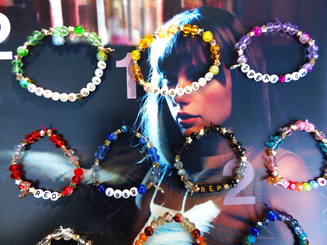 5, 10 Packs of Eras Tour Friendship Bracelets FREE STICKERS INCLUDED ...