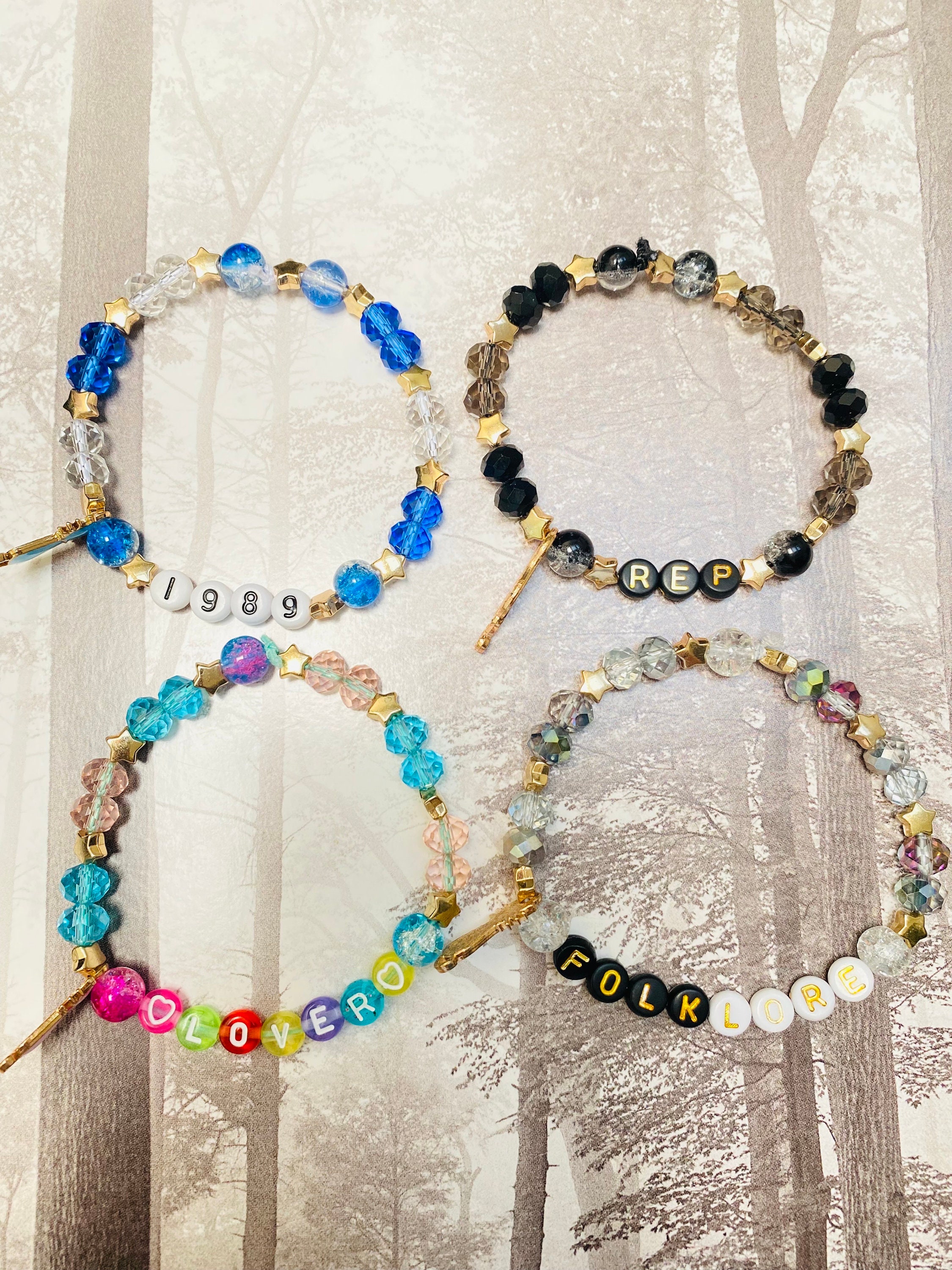 5 10 Packs of Eras Tour Friendship Bracelets FREE STICKERS - Etsy