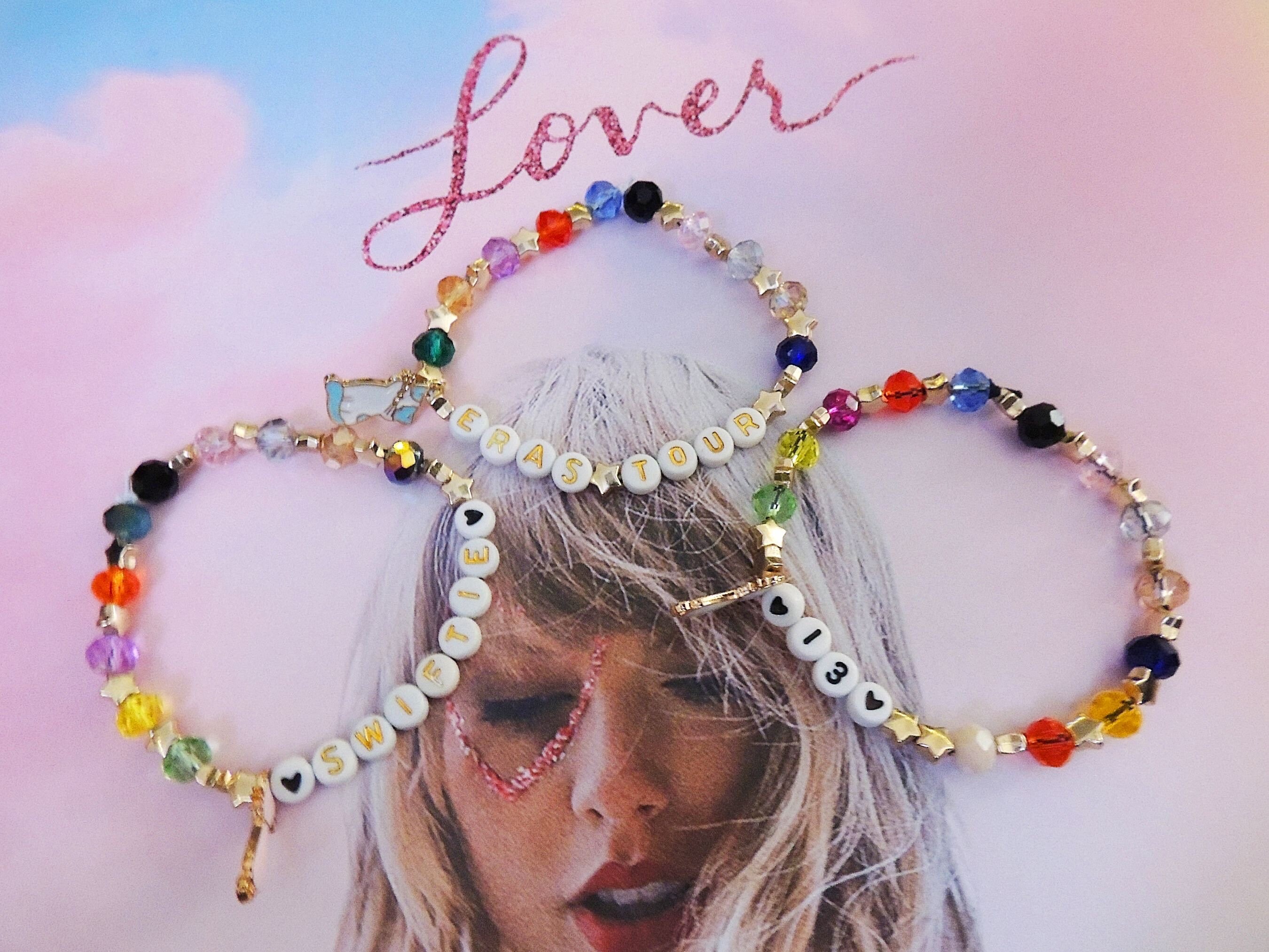 5 10 Packs of Eras Tour Friendship Bracelets FREE STICKERS - Etsy