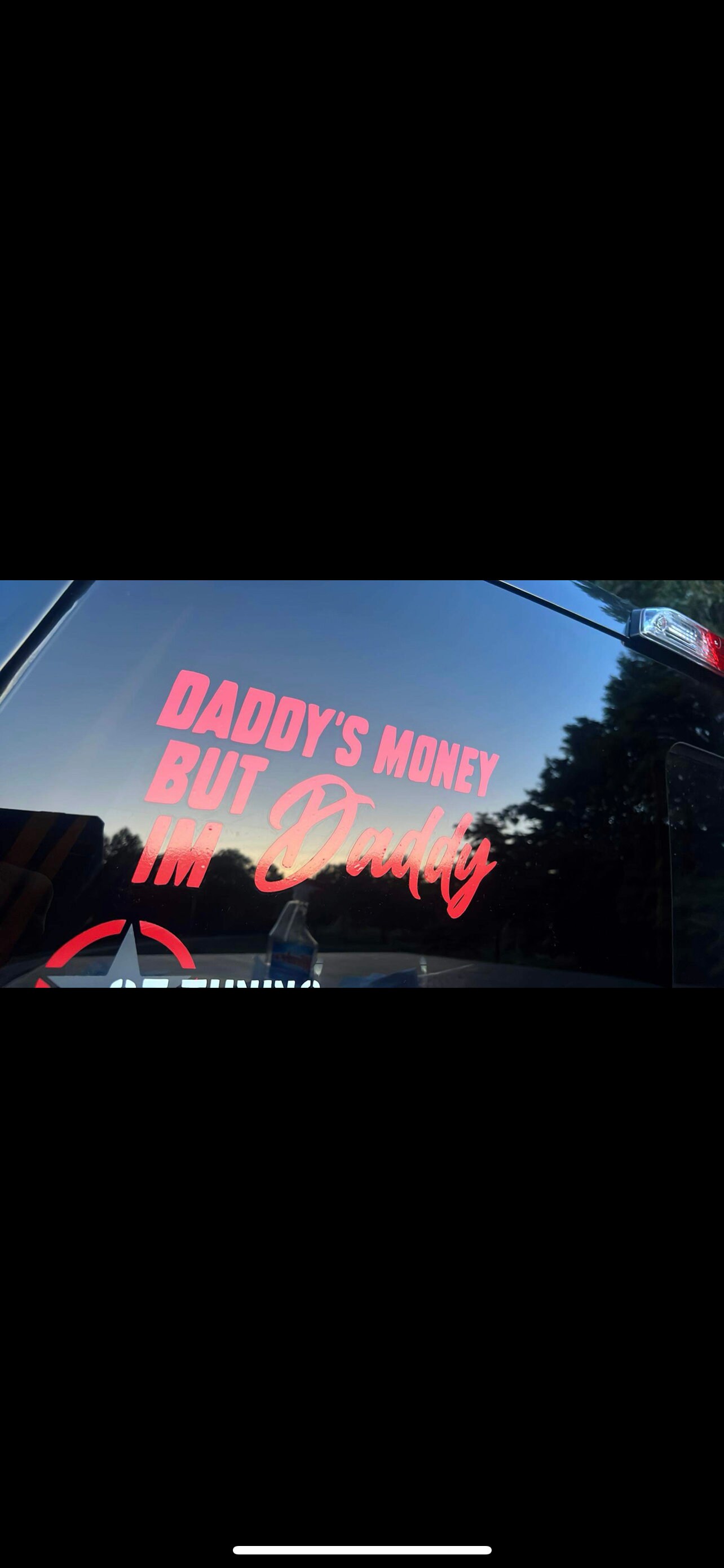 Daddy’s Money but I’m Daddy Decal - Etsy