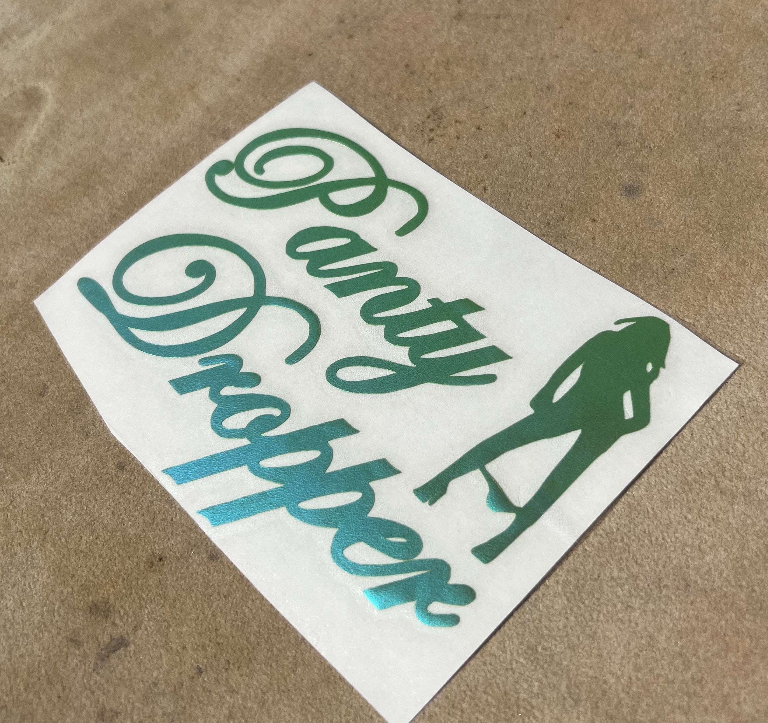 Panty Dropper Decal - Etsy